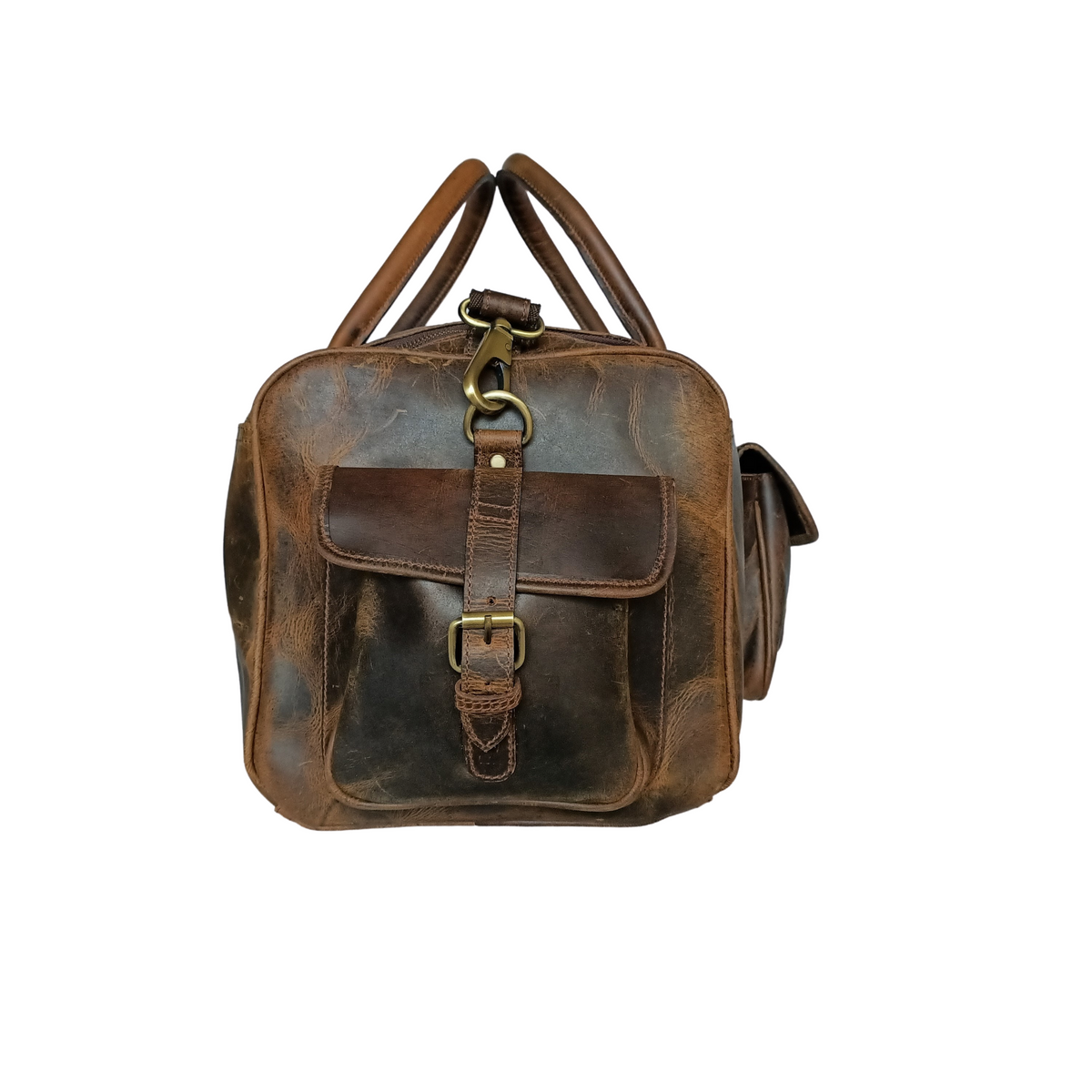 Vintage Leather Weekend Bag – BLINK LEATHER