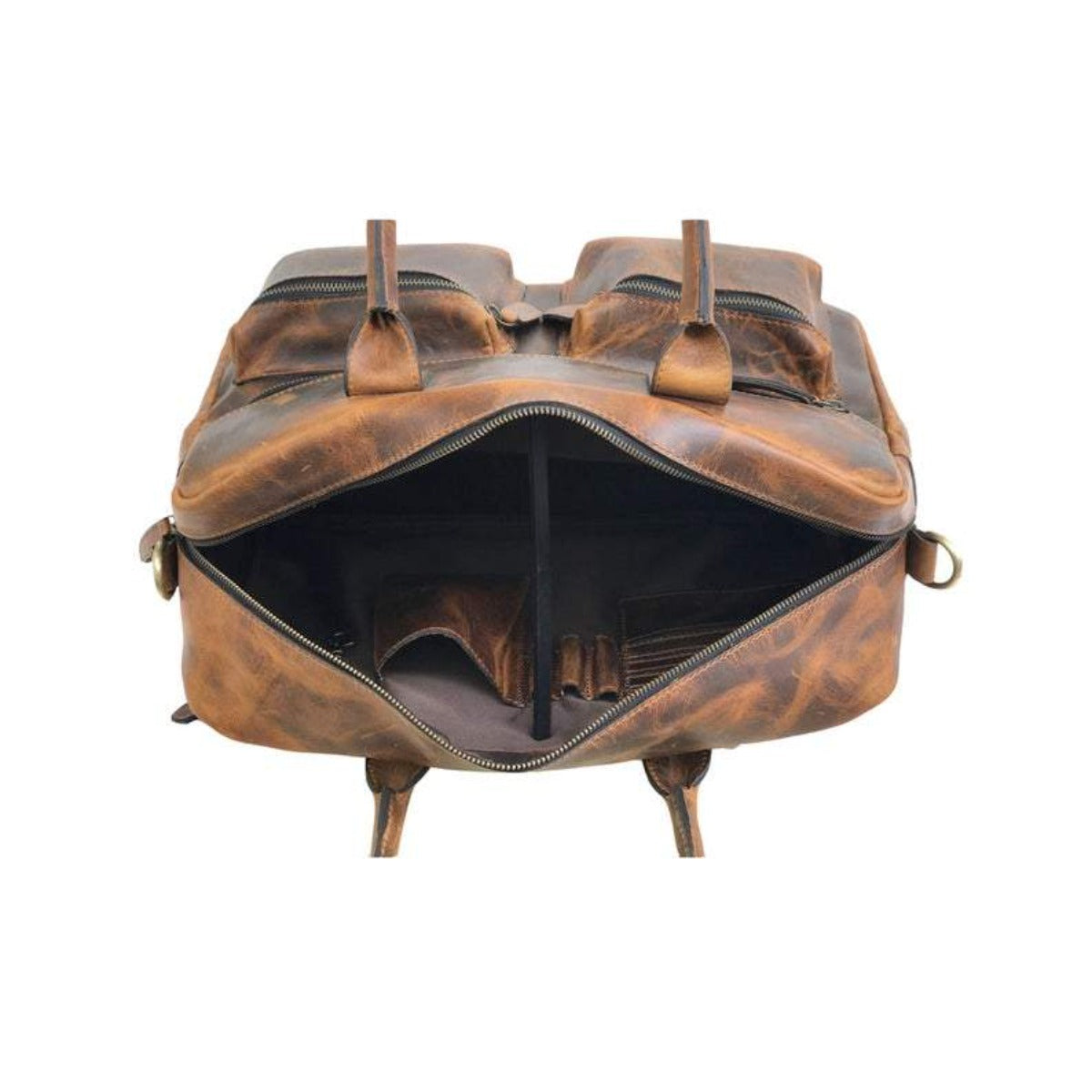 Hunter Brown Business Bag – BLINK LEATHER